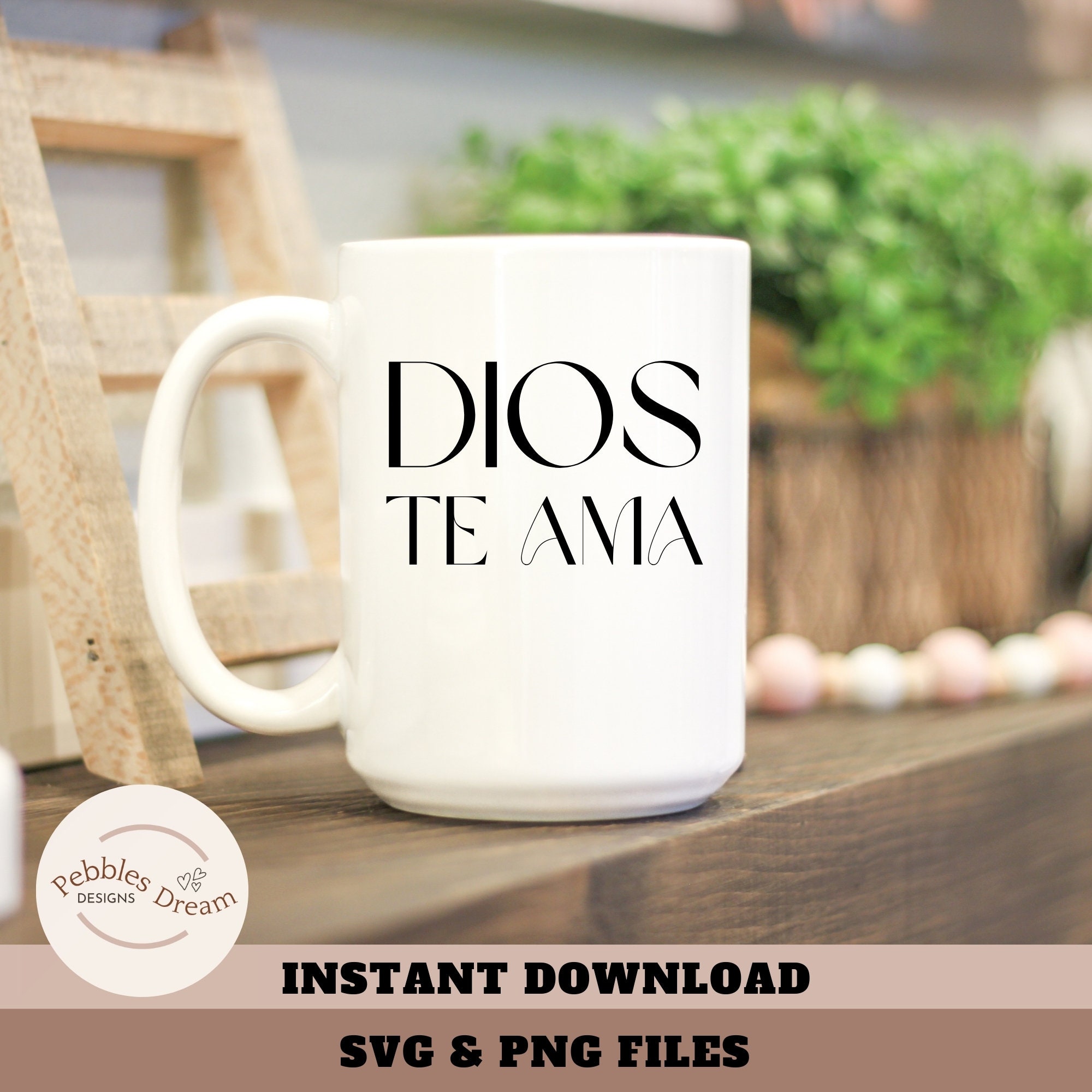 Dios Te Ama Svg, Frase Cristiana Svg, Frase Biblica Svg, Dicho ...