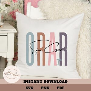 Frase Religiosa Español Svg, Orar Sin Cesar Svg, Frase Biblica Svg ...