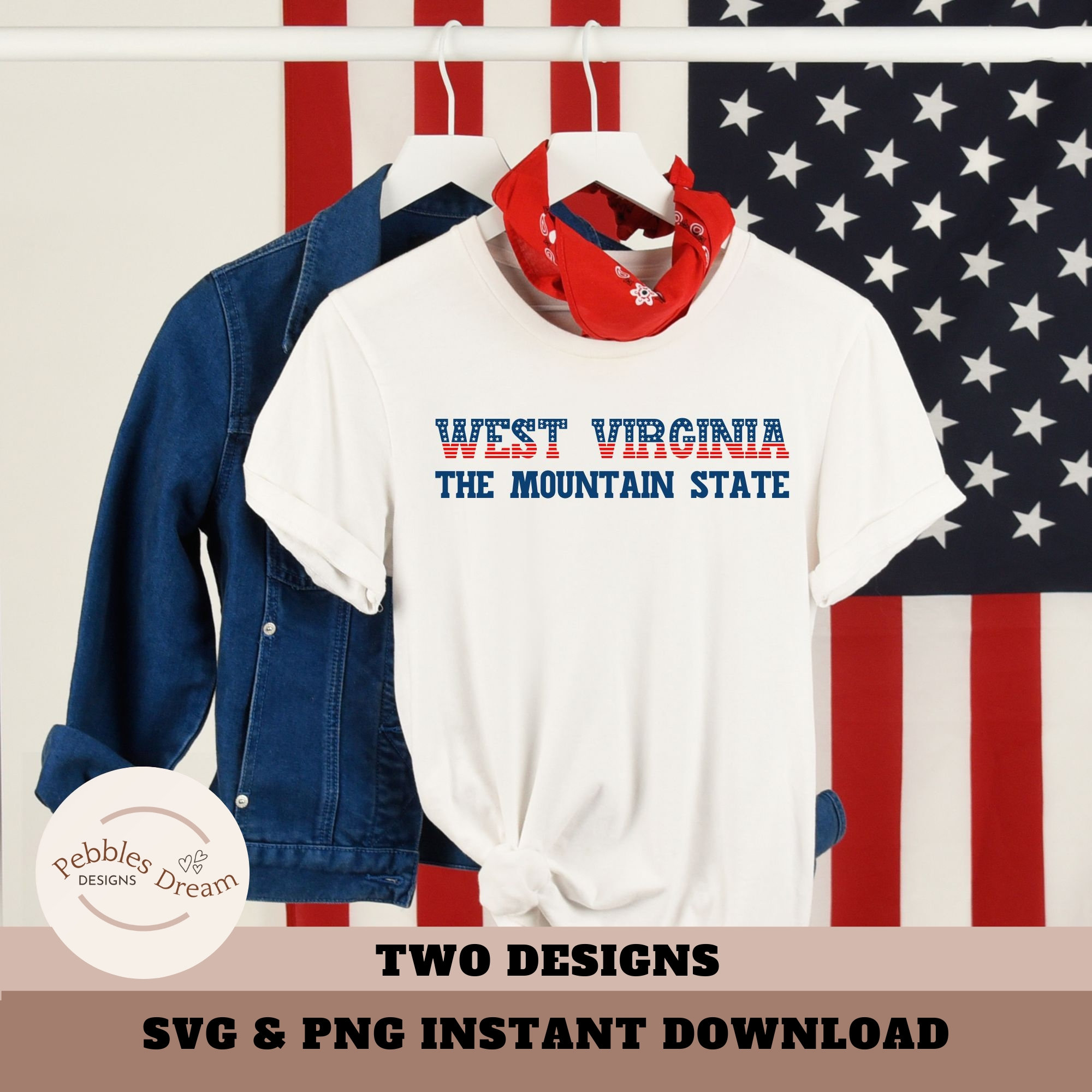 West Virginia Svg, West Virginia Png, Patriotic West Virginia Svg, West ...