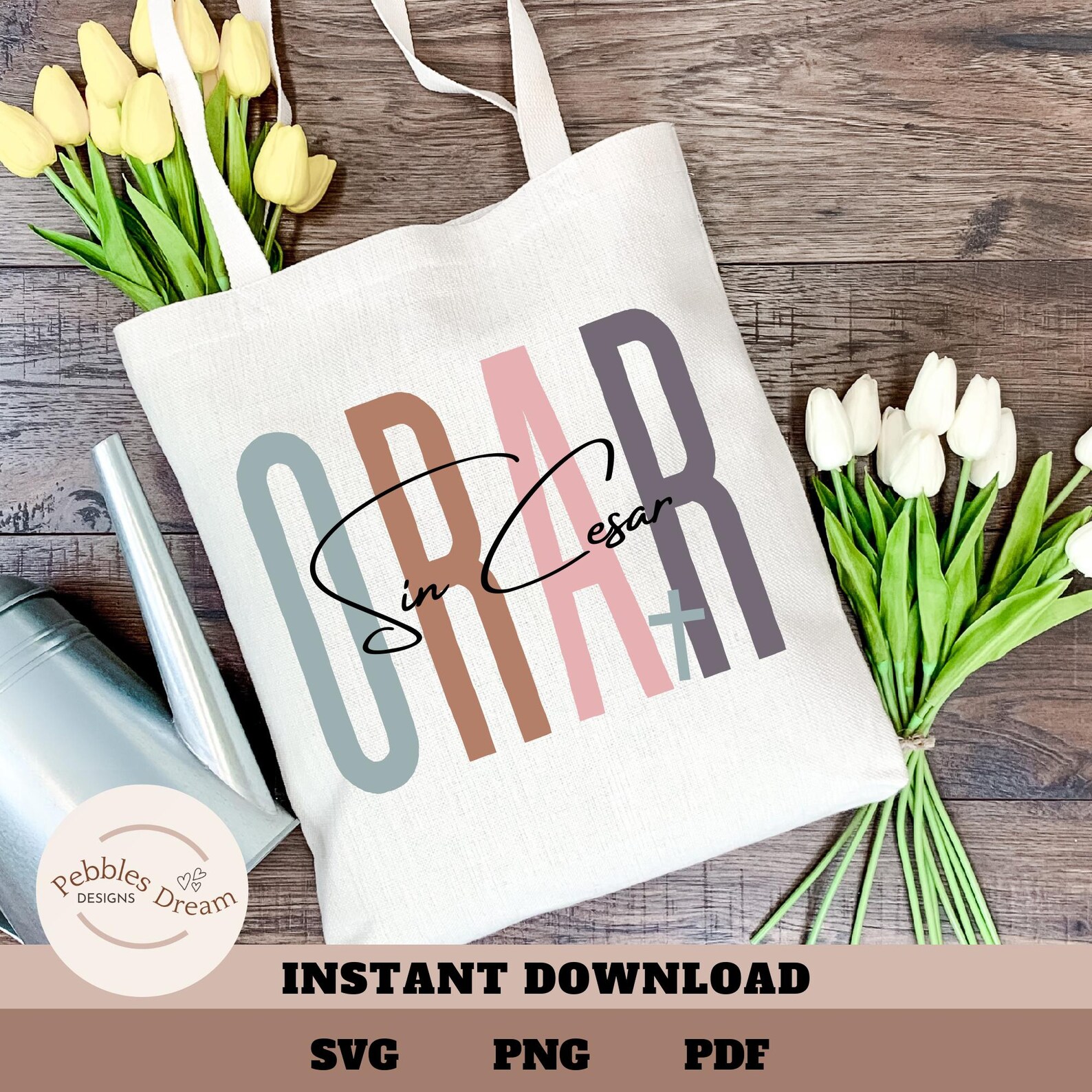 Frase Religiosa Español Svg, Orar Sin Cesar Svg, Frase Biblica Svg ...