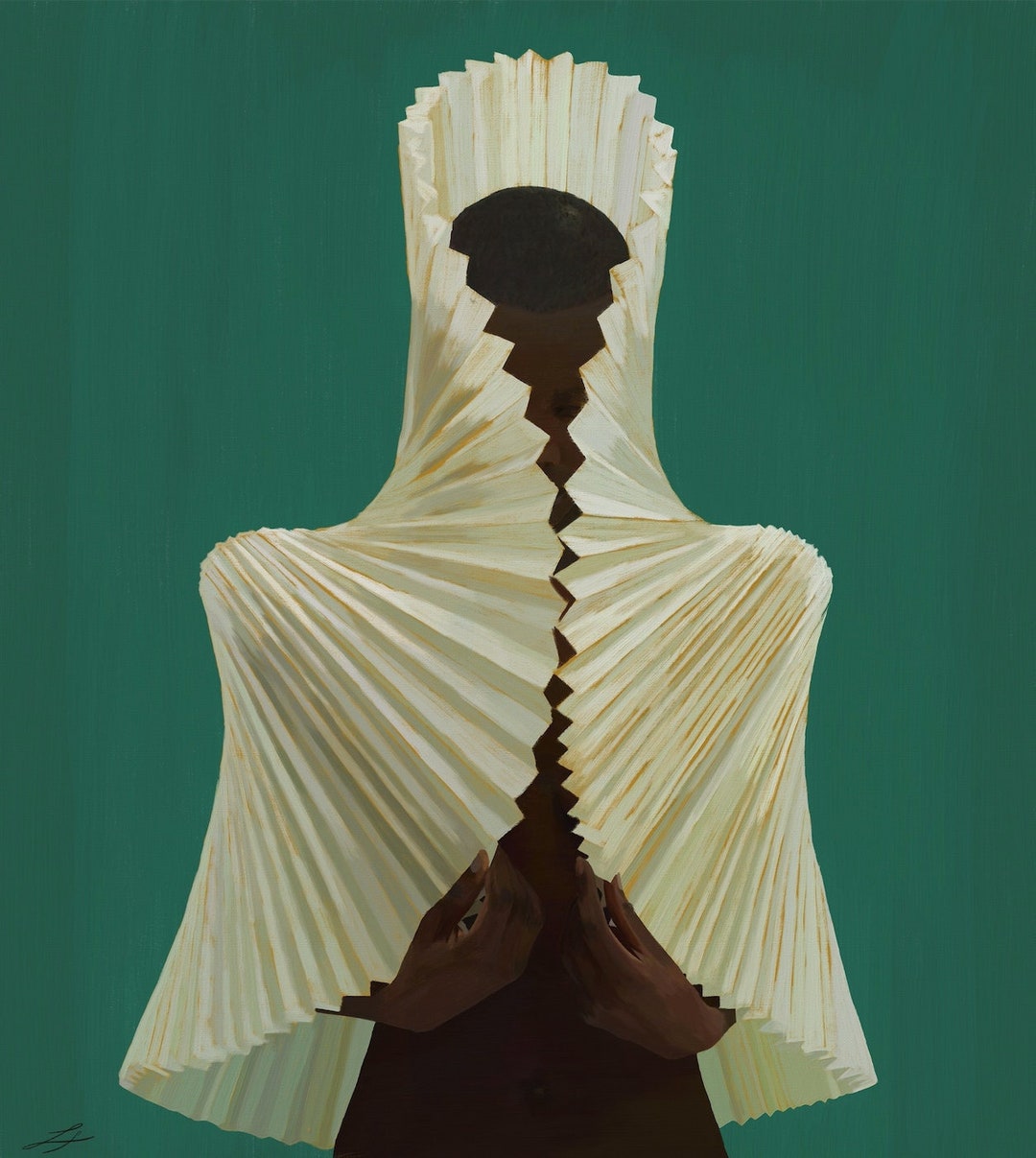 Shield Your Gaze, Wall Art, Framed Poster Print - Etsy