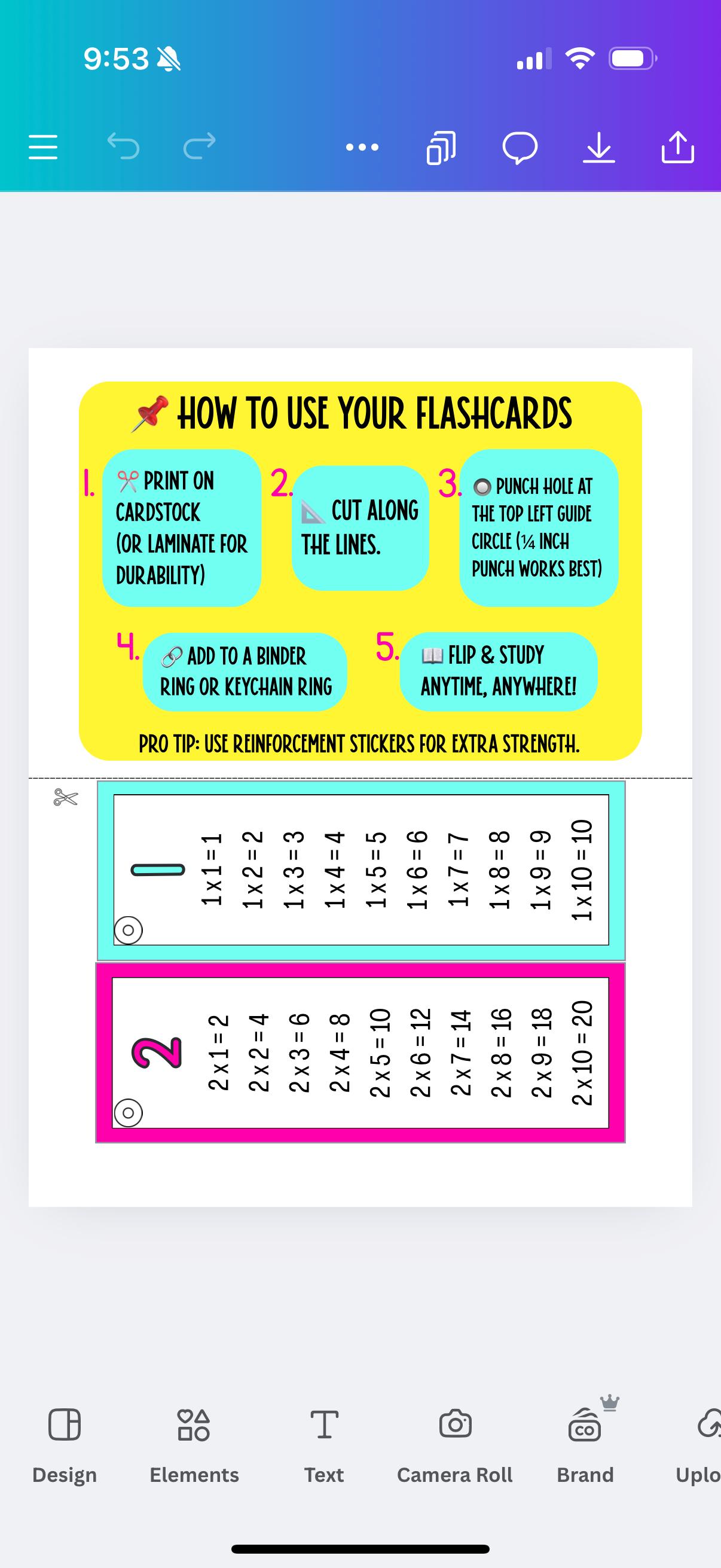 Multiplication Learning Bundle: Skip Counting, Charts, Flashcards (PDF ...