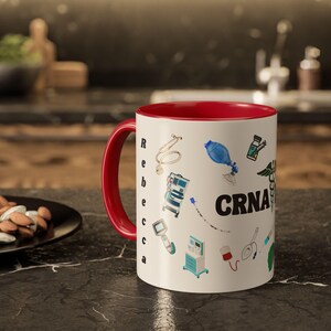 Personalized CRNA Nurse Anesthetist Mug, Gift for CRNA Nurse ...