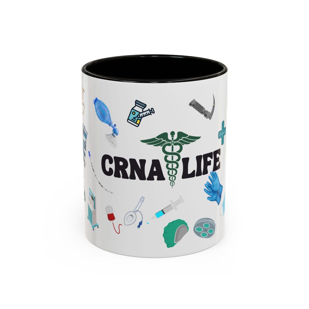 Personalized CRNA Nurse Anesthetist Mug, Gift for CRNA Nurse ...