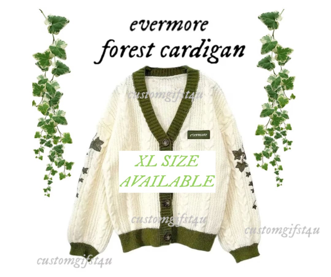 Folklore Evermore Cardigan Embroidered Taylor Cardigan - Etsy Australia