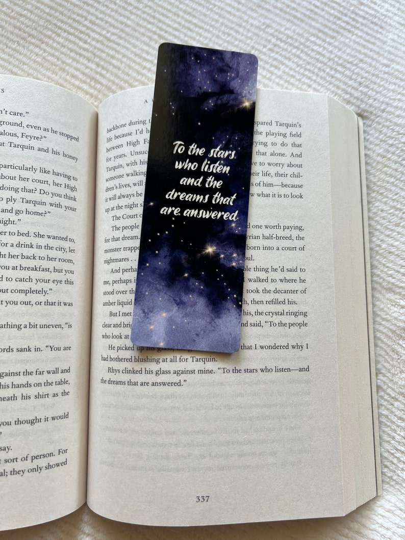 ACOTAR Bookmark ACOMAF Bookmark Book Lovers Bookmark - Etsy