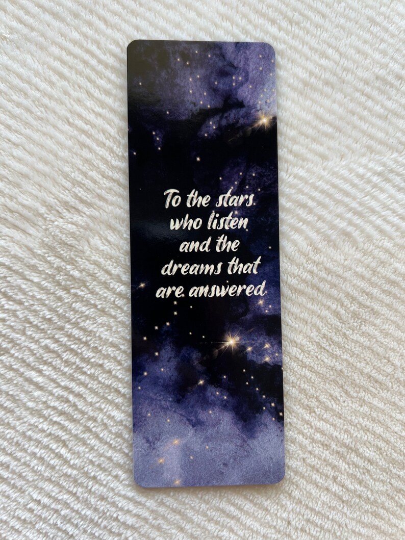 ACOTAR Bookmark ACOMAF Bookmark Book Lovers Bookmark - Etsy