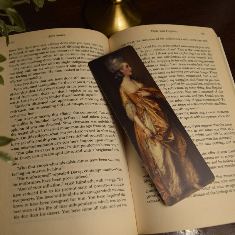 Dark Academia Bookmark - Etsy