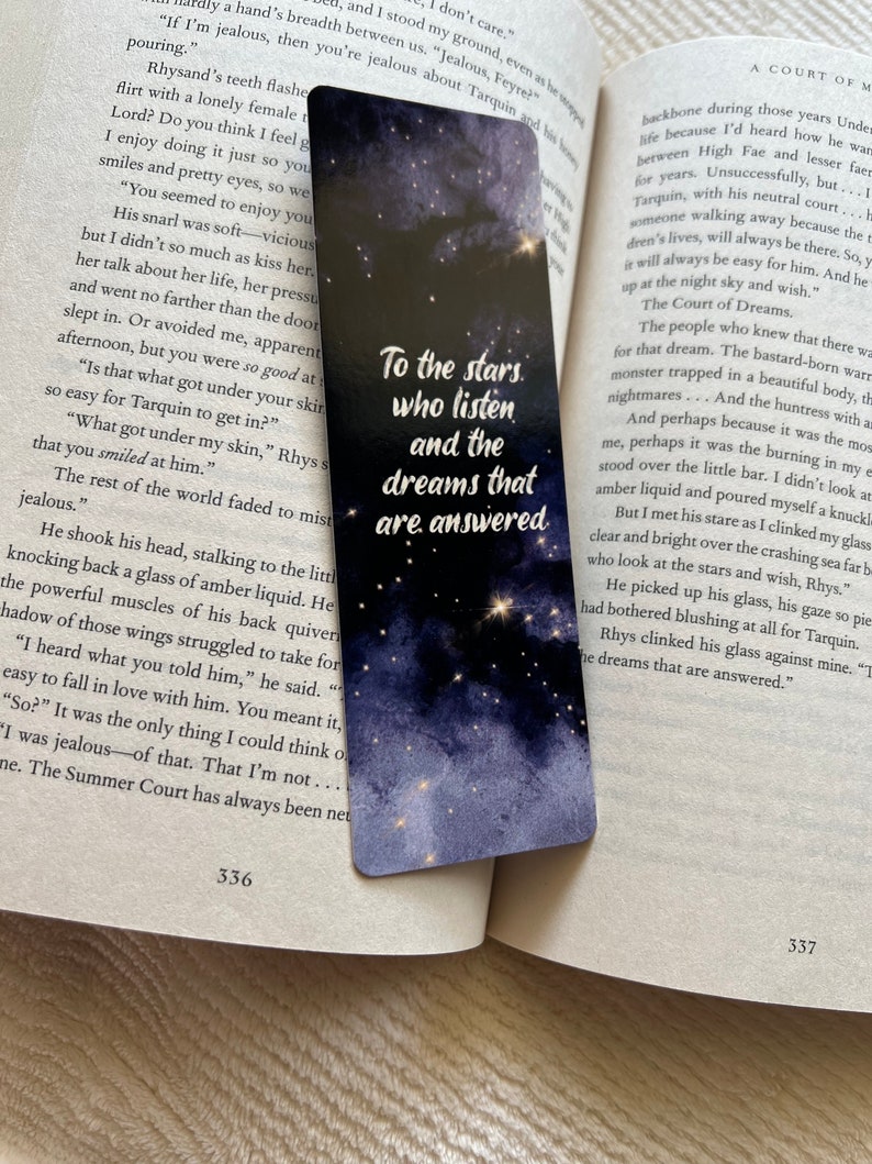 ACOTAR Bookmark ACOMAF Bookmark Book Lovers Bookmark - Etsy