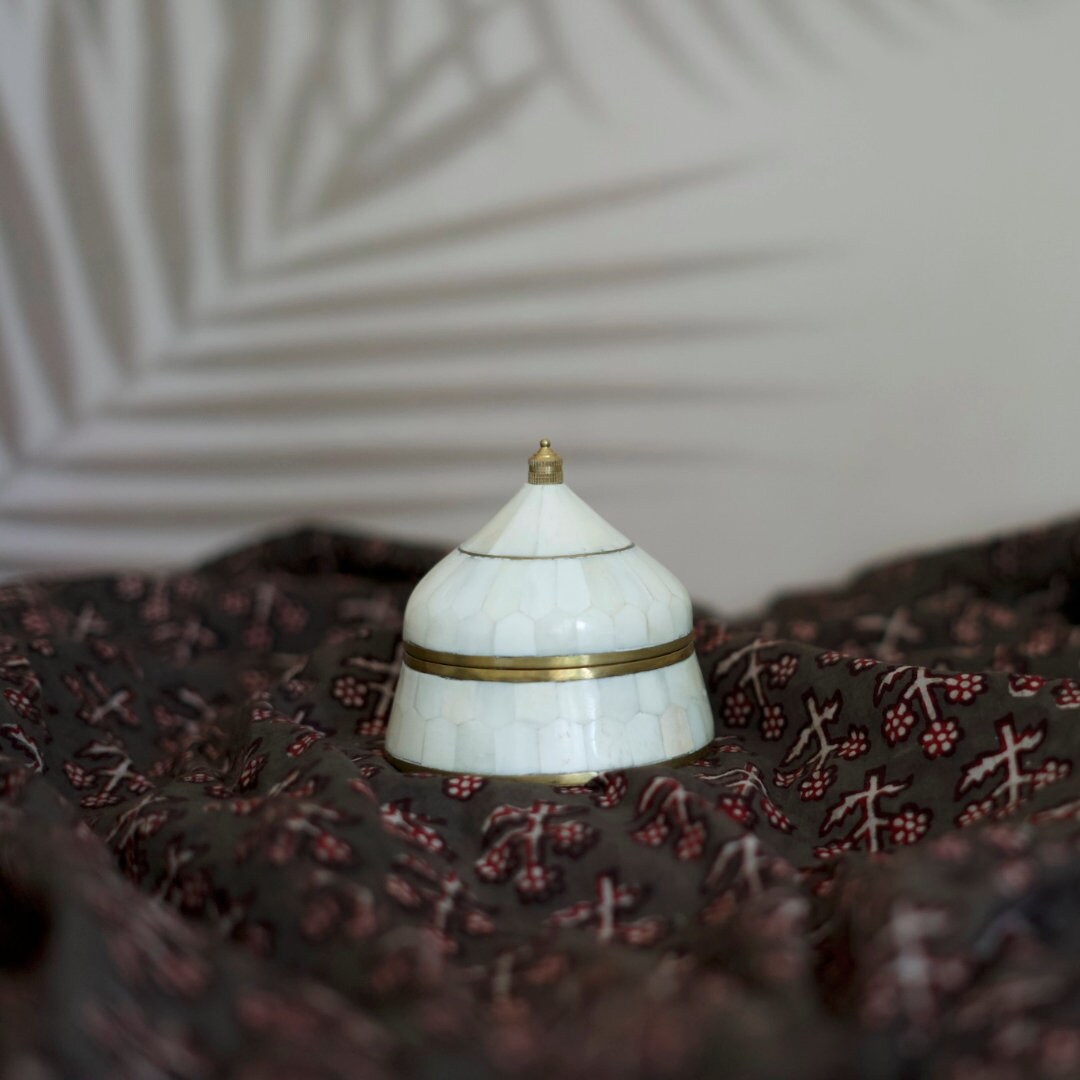 Indian Bone Inlay Suri Box - Off-white - Etsy Australia