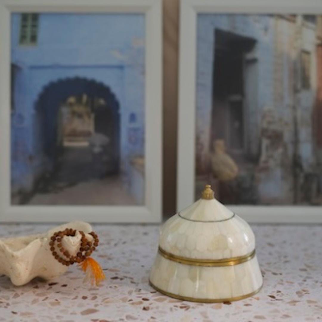 Indian Bone Inlay Suri Box - Off-white - Etsy