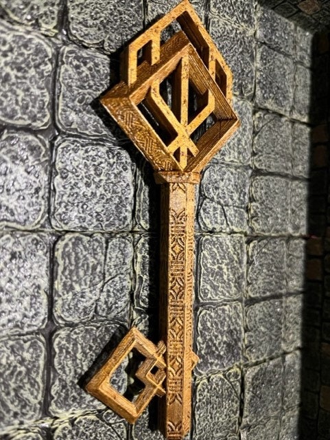 Dwarven Key Prop - Etsy