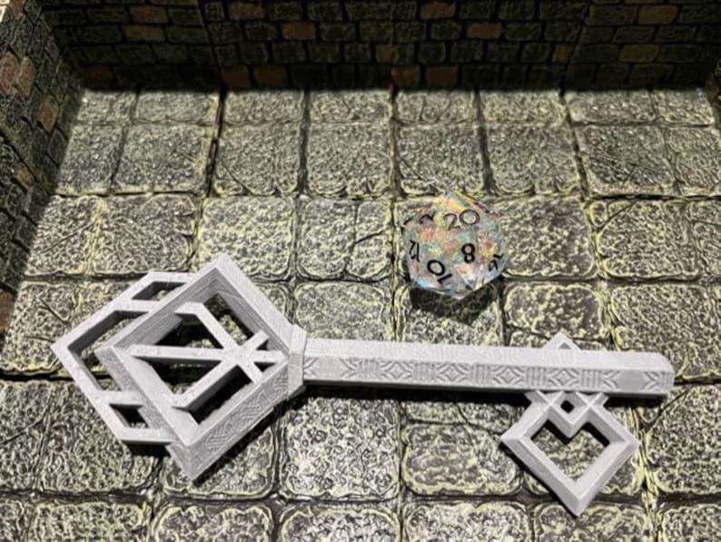 Dwarven Key Prop - Etsy