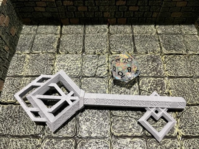 Dwarven Key Prop - Etsy