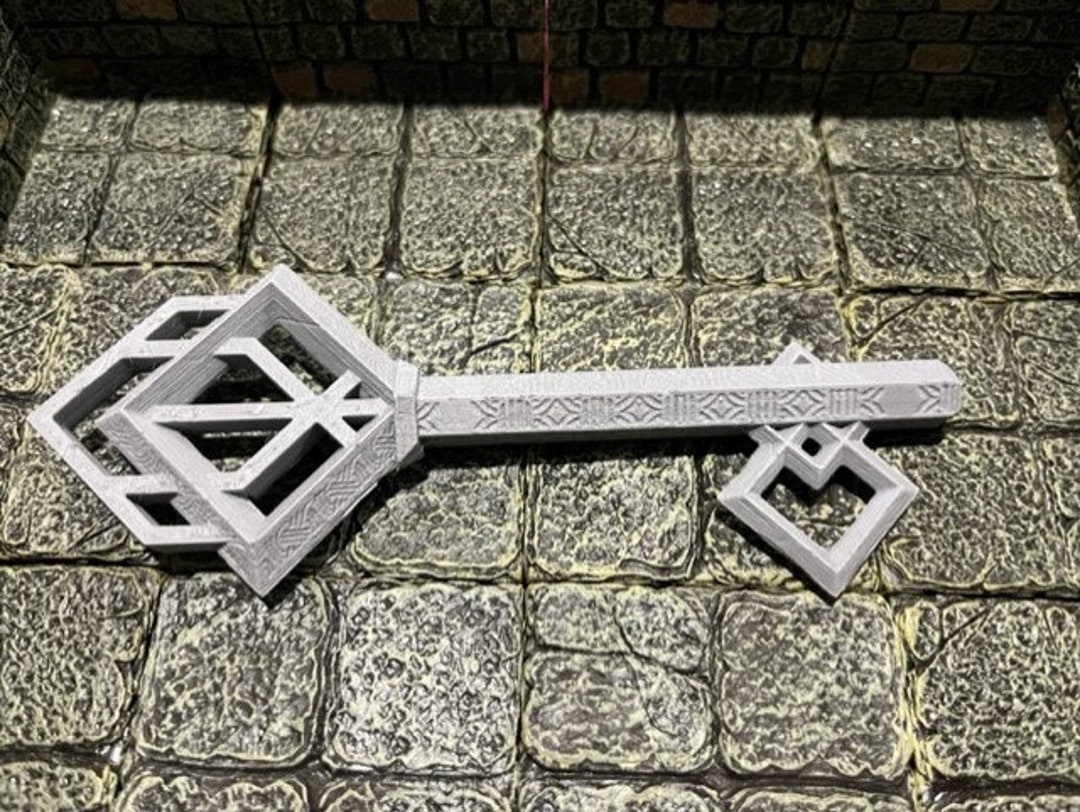 Dwarven Key Prop - Etsy