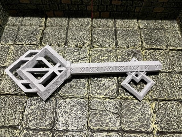 Dwarven Key Prop - Etsy