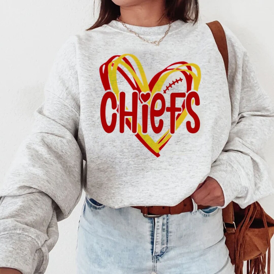 KC Chiefs T-shirt and Sweatshirt, Kansas City Football Sweatshirt, Gift ...