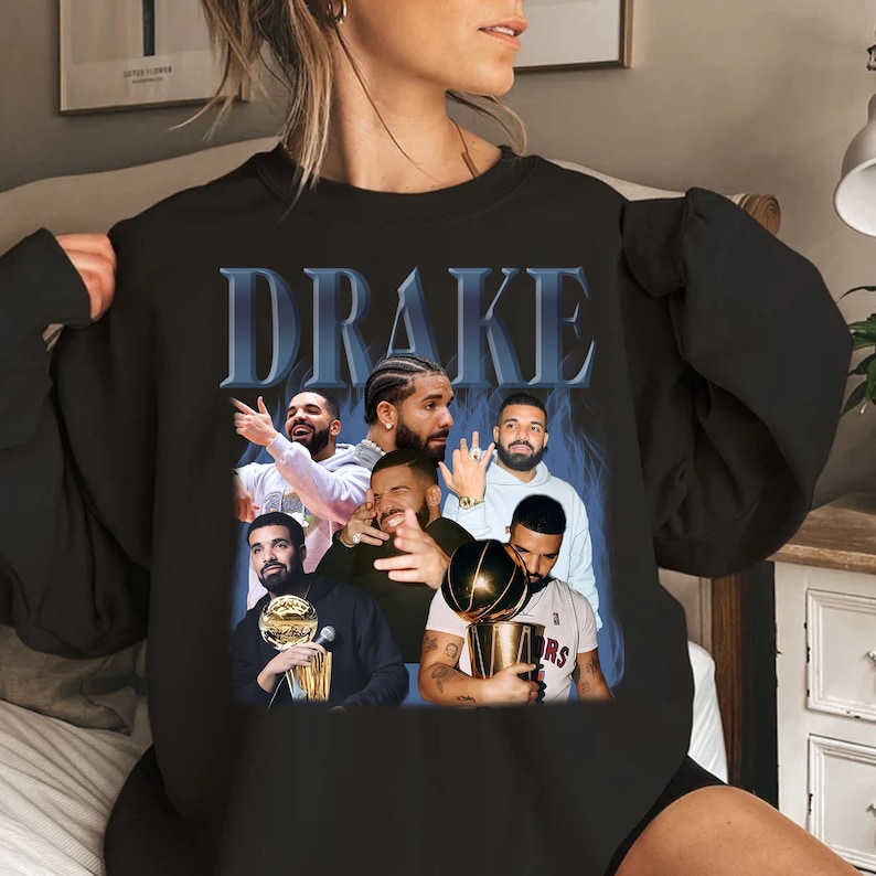 Vintage Drakes Shirt Sweatshirt, Rap Shirt, Repper Shirt, Drake Concert ...