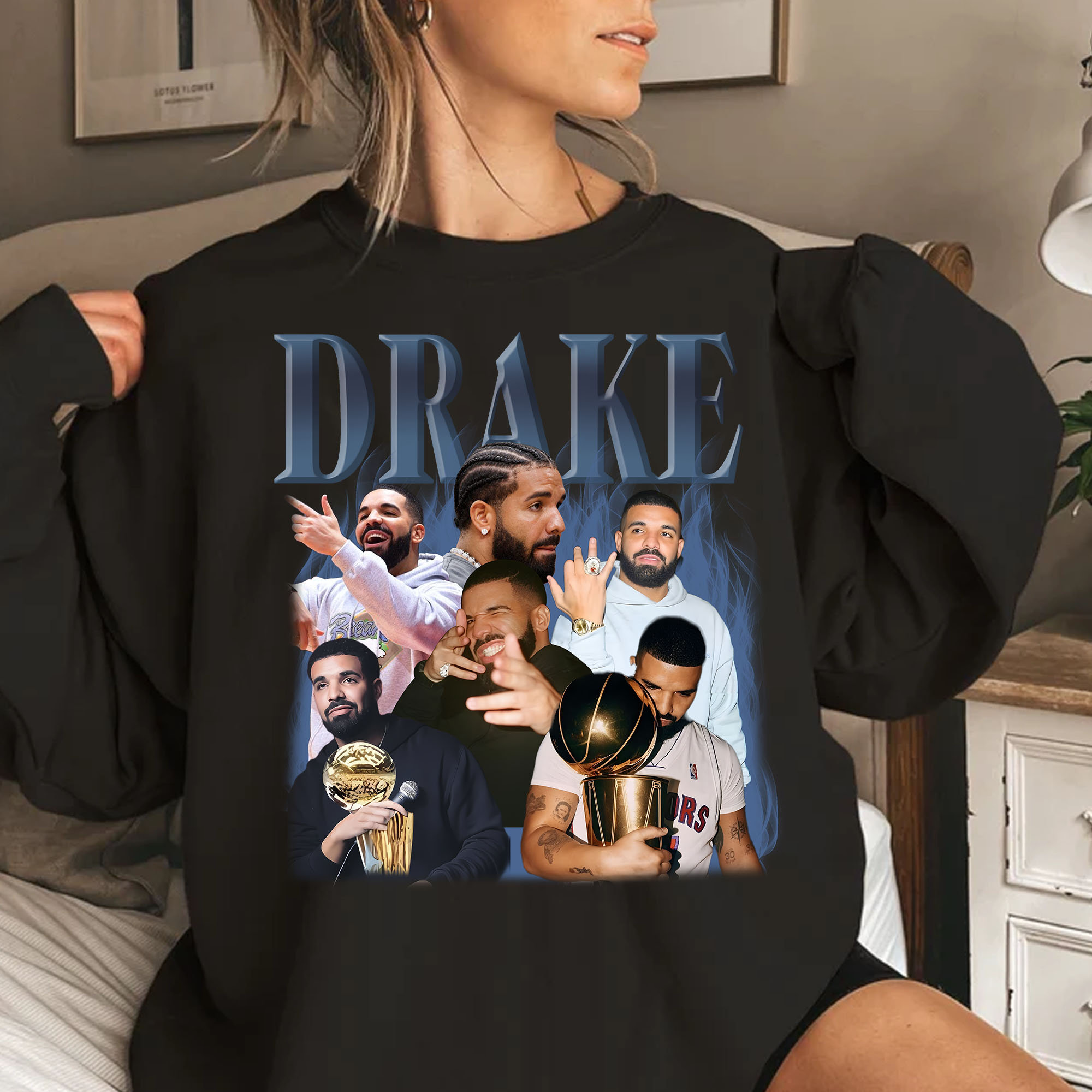 Vintage Drakes Shirt Sweatshirt, Rap Shirt, Repper Shirt, Drake Concert ...