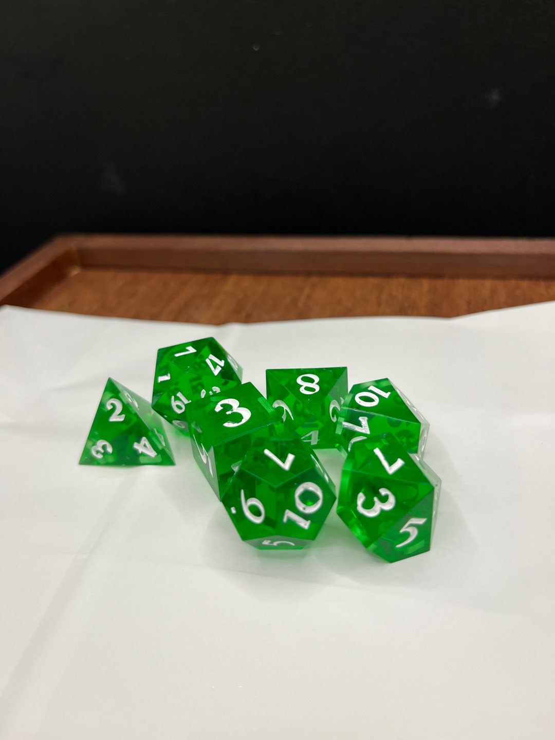 Jello See Through 7 Dice Sets - Etsy