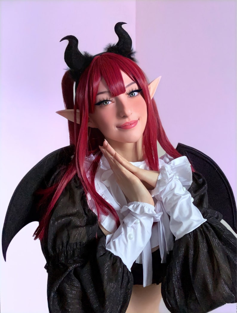 Rizu Kyun Sexy Anime Cosplay Costume Evil Devil Maid Outfit Etsy
