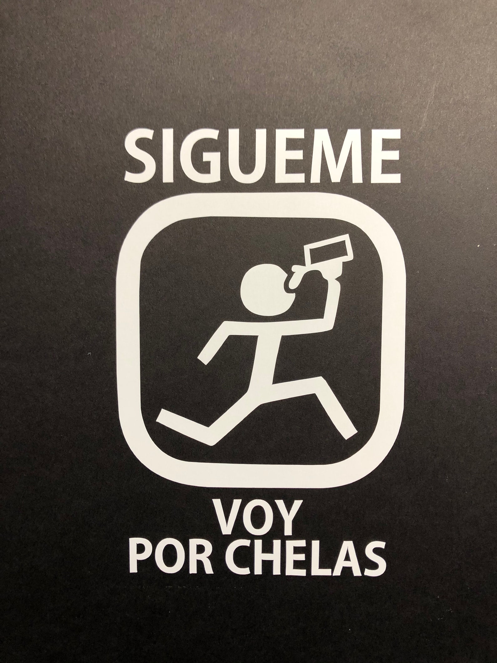 2 Mexican Sigueme Voy Por Chelas Mexico Proud Bumper Window Sticker Car ...