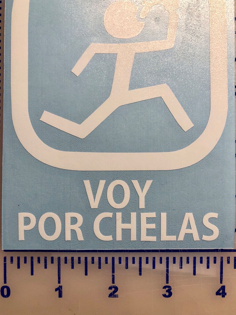 2 Mexican Sigueme Voy Por Chelas Mexico Proud Bumper Window Sticker Car ...