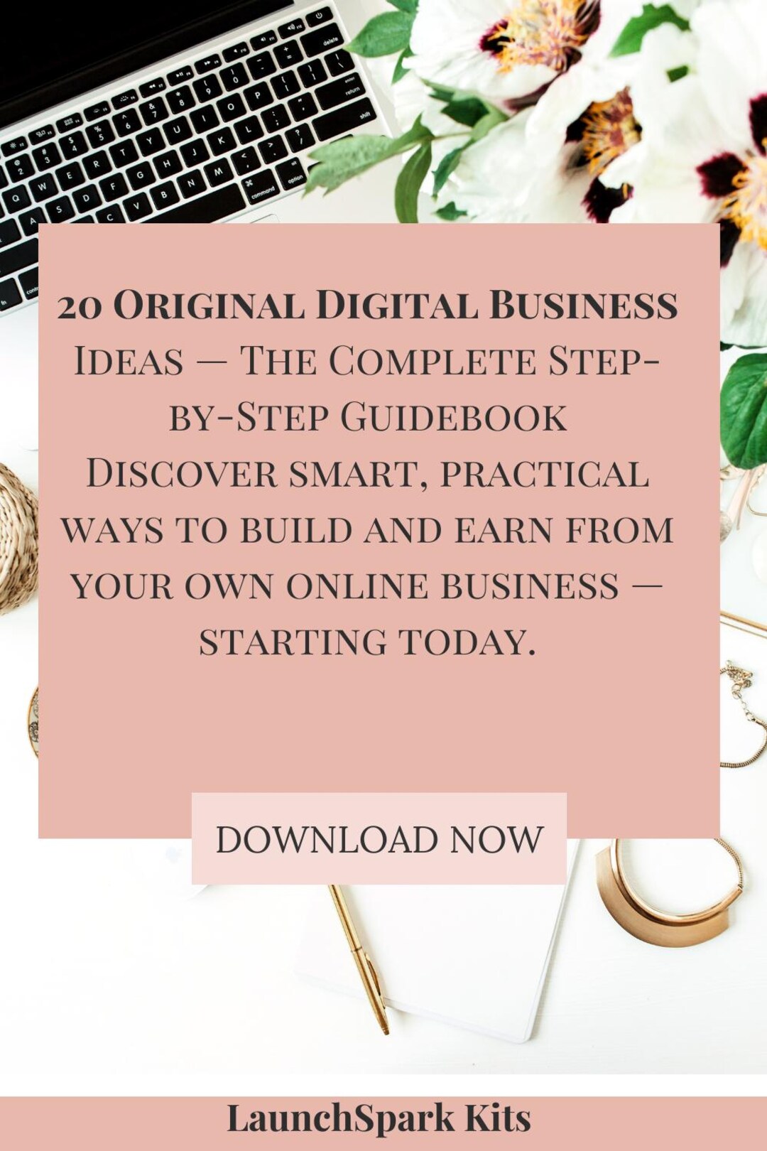 20 Original Digital Business Ideas Guidebook | 80-page Online Business ...