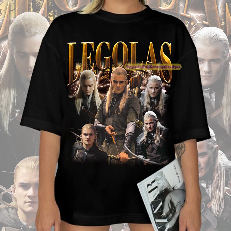 Retro Legolas Shirt lord of the Rings Shirt,orlando Blo.om Shirt,lord ...