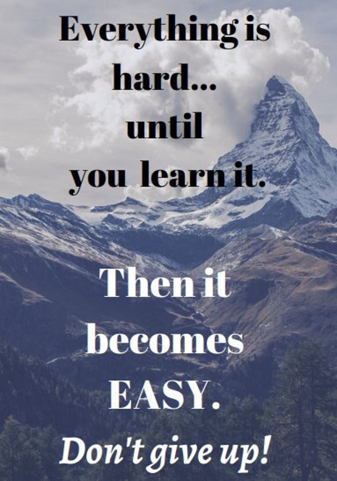 Motivational Student Posters - Etsy