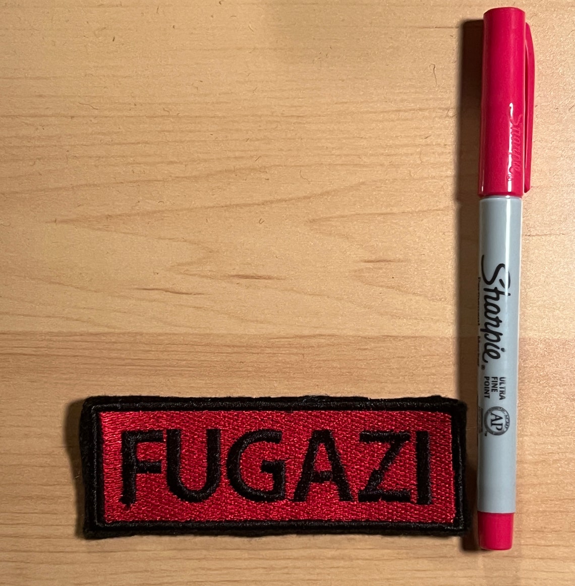Fugazi Logo Embroidered Patch Punk Accessories Sew on Patch - Etsy