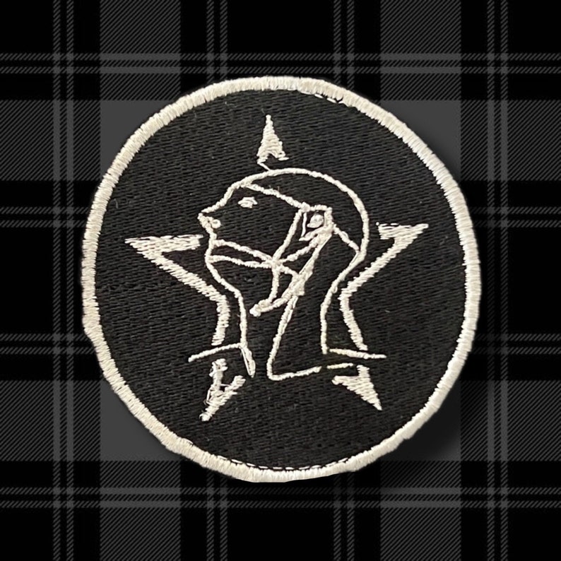 Sisters of Mercy Logo Goth Embroidered Patch Sew on Punk Accessory for ...