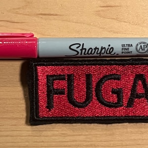 Fugazi Logo Embroidered Patch - Punk Accessories- Sew on Patch - Etsy