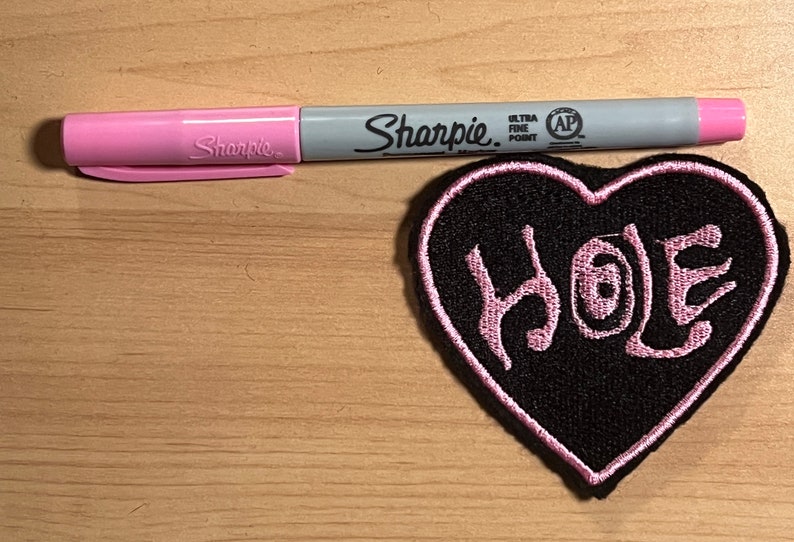 Hole Logo Patch - Grunge Band Sew on Embroidered Patch - Etsy