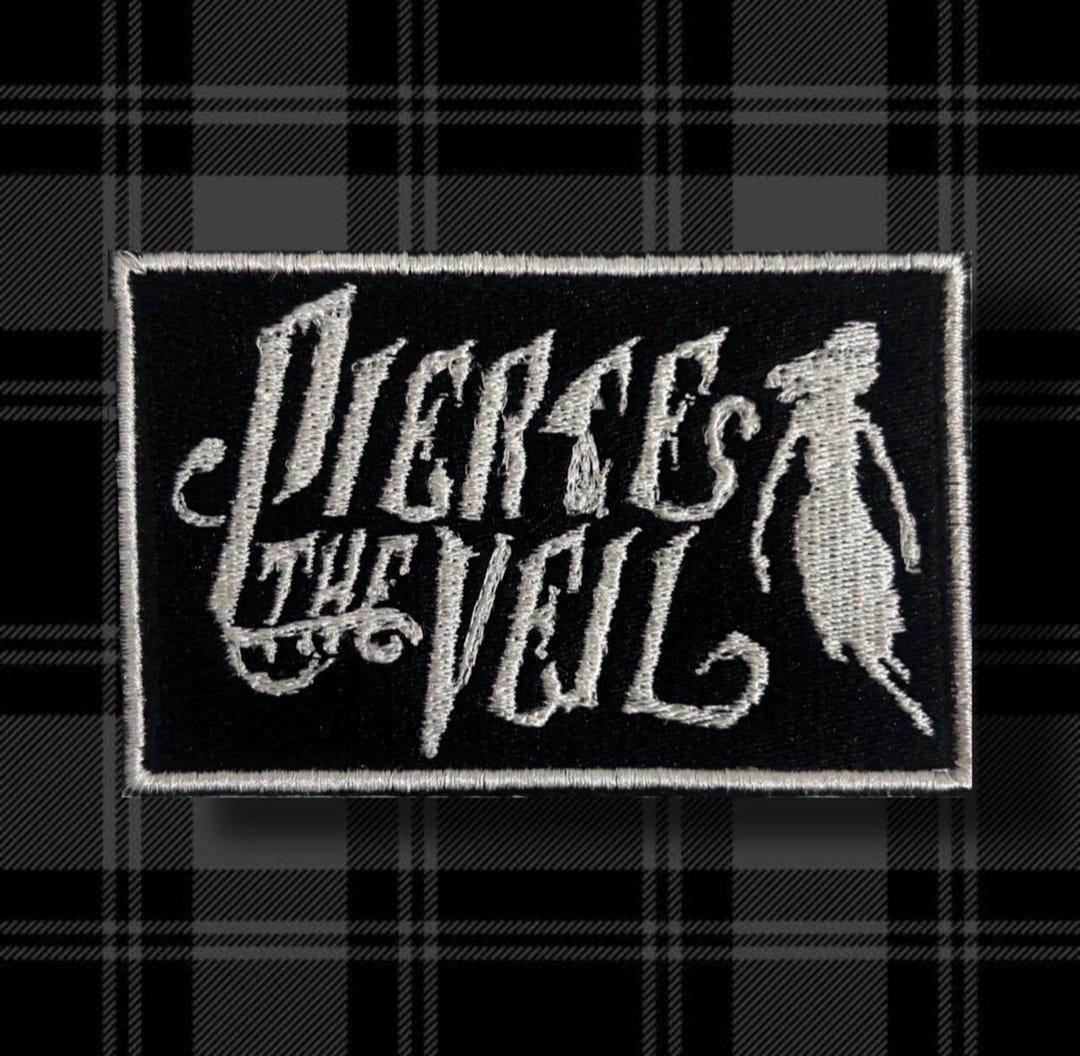 Pierce the Veil Logo Embroidered Sew on Patch, Emo Punk Accessory - Etsy