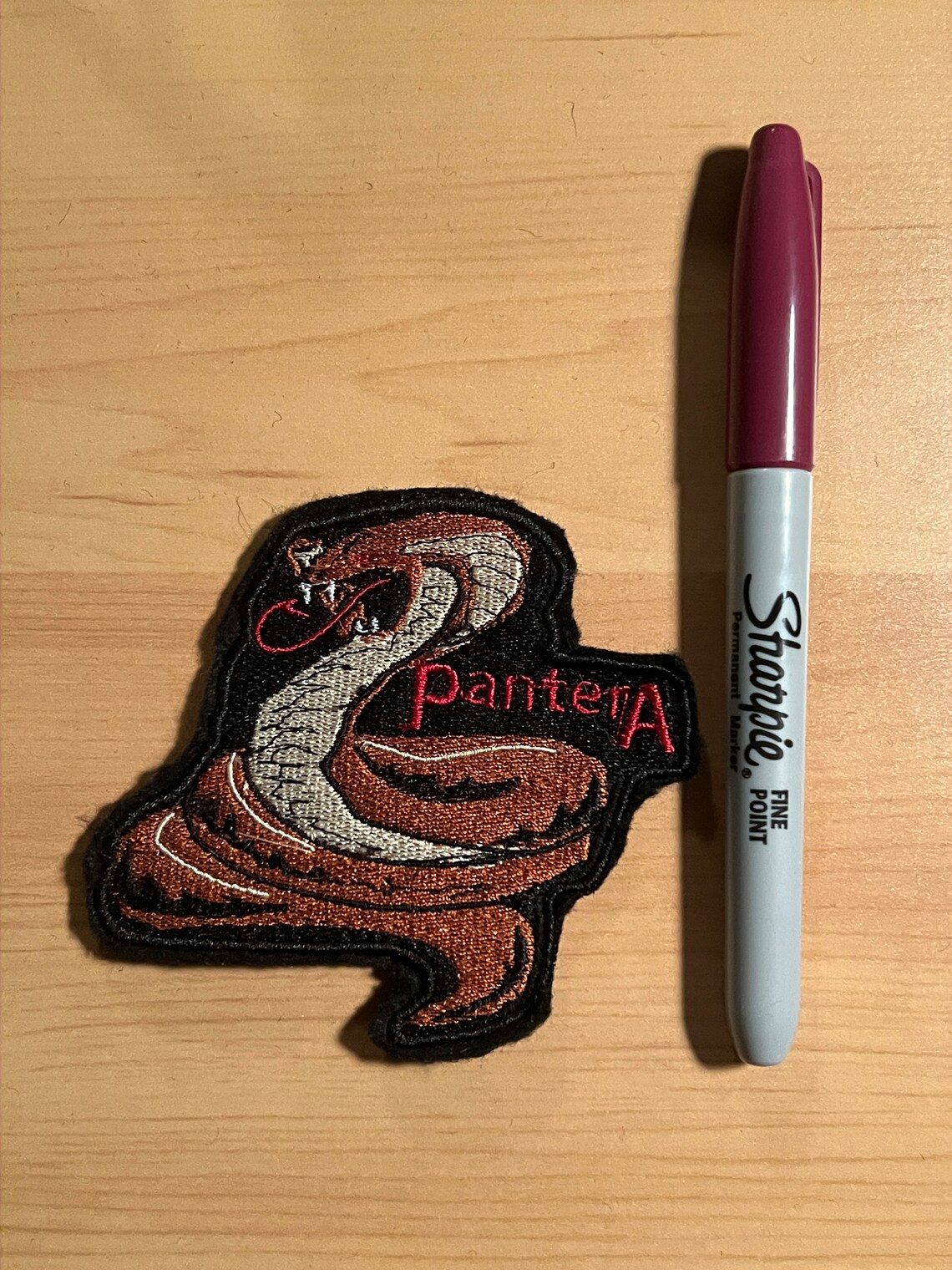 Pantera Snake Patch Heavy Metal Patch Metal Accessories - Etsy