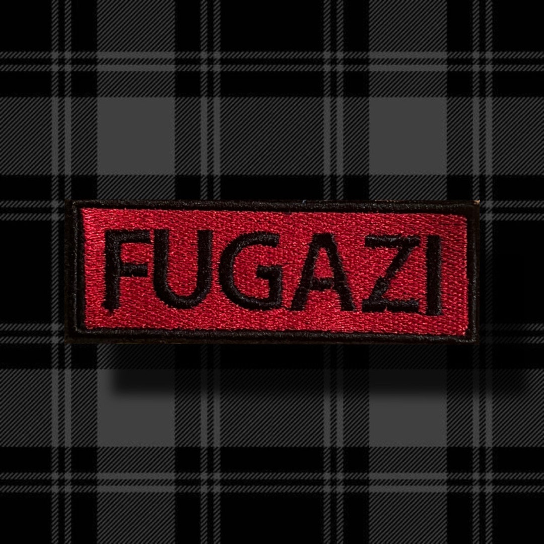 Fugazi Logo Embroidered Patch - Punk Accessories- Sew on Patch - Etsy