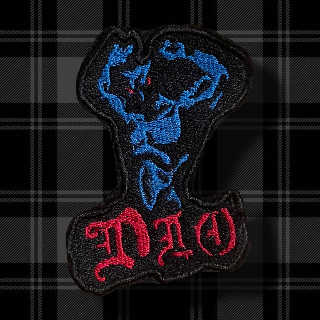 Dio Logo Embroidered Patch- Metal Patch- Sew on Patcg - Etsy