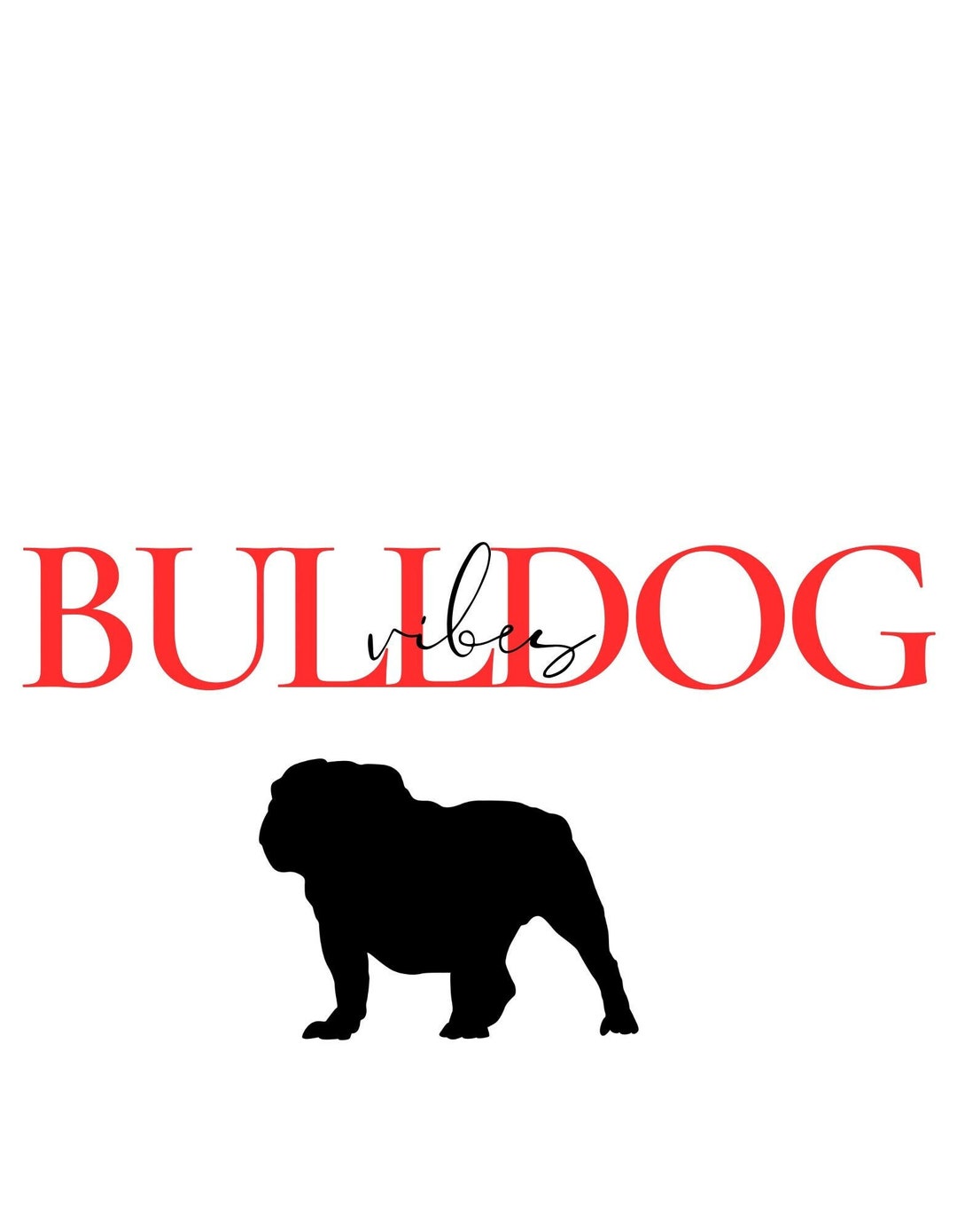 Bulldog Instant Download - Etsy