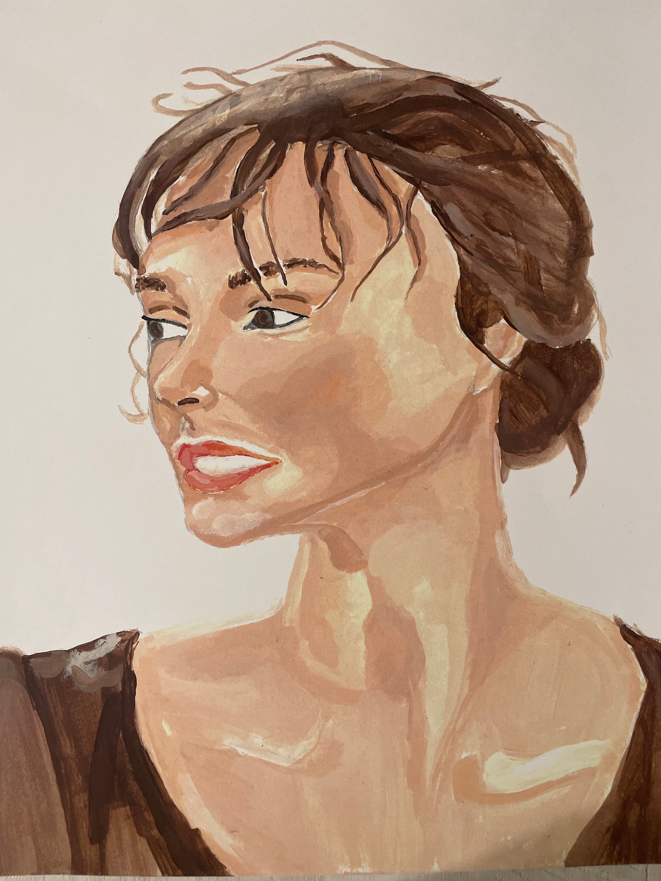 Elizabeth Bennet Acrylic Painting - Etsy