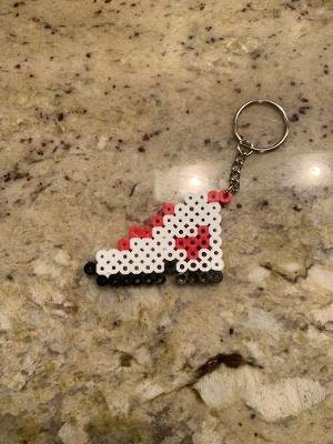 Perler Bead, Shoe , Keychain , Customizable, Present, Gift - Etsy