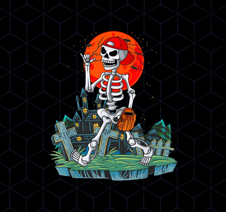 Skeleton Baseball Player PNG Halloween Costume Catcher Pitcher Png ...