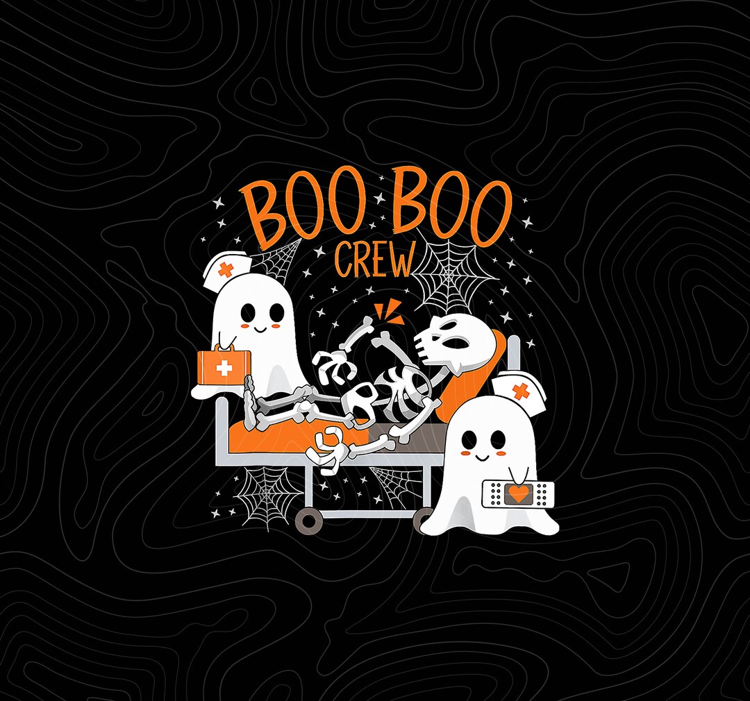 Boo Boo Crew PNG Nurse Ghost Boo PNG Cool Boo Boo Crew Ghost Doctor ...