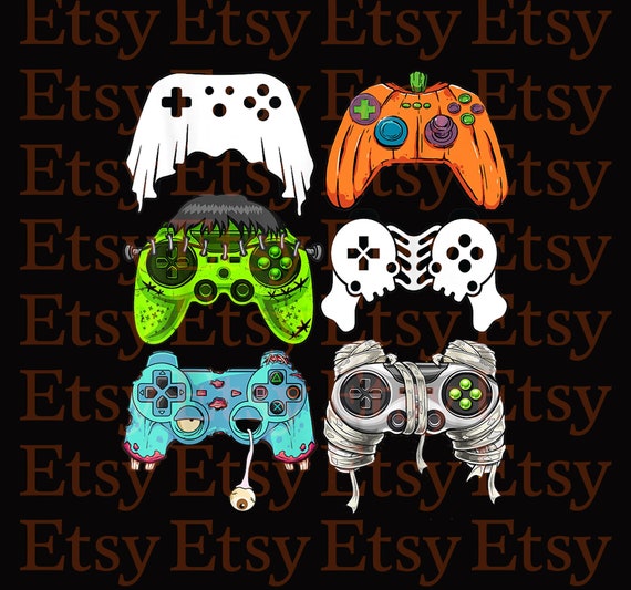 Halloween Skeleton Zombie Gaming Controllers Mummy Boys Kids - Etsy