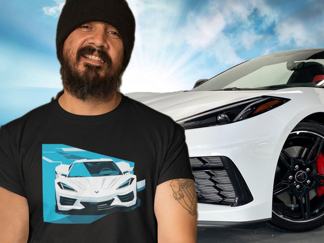 C8 Corvette T-shirt: Retro Racing Sportscar Design - Etsy