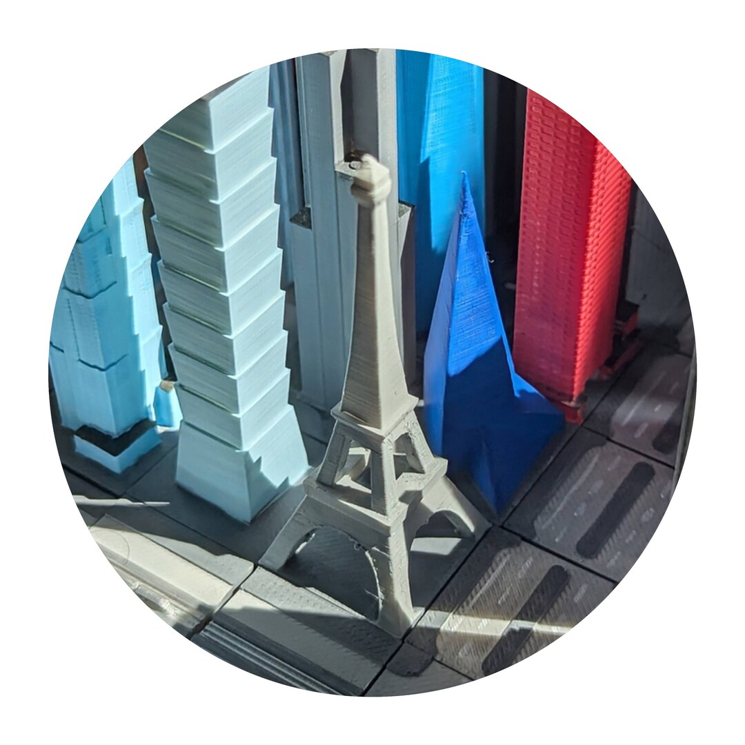 MINI CITI - Eiffel Tower - Etsy