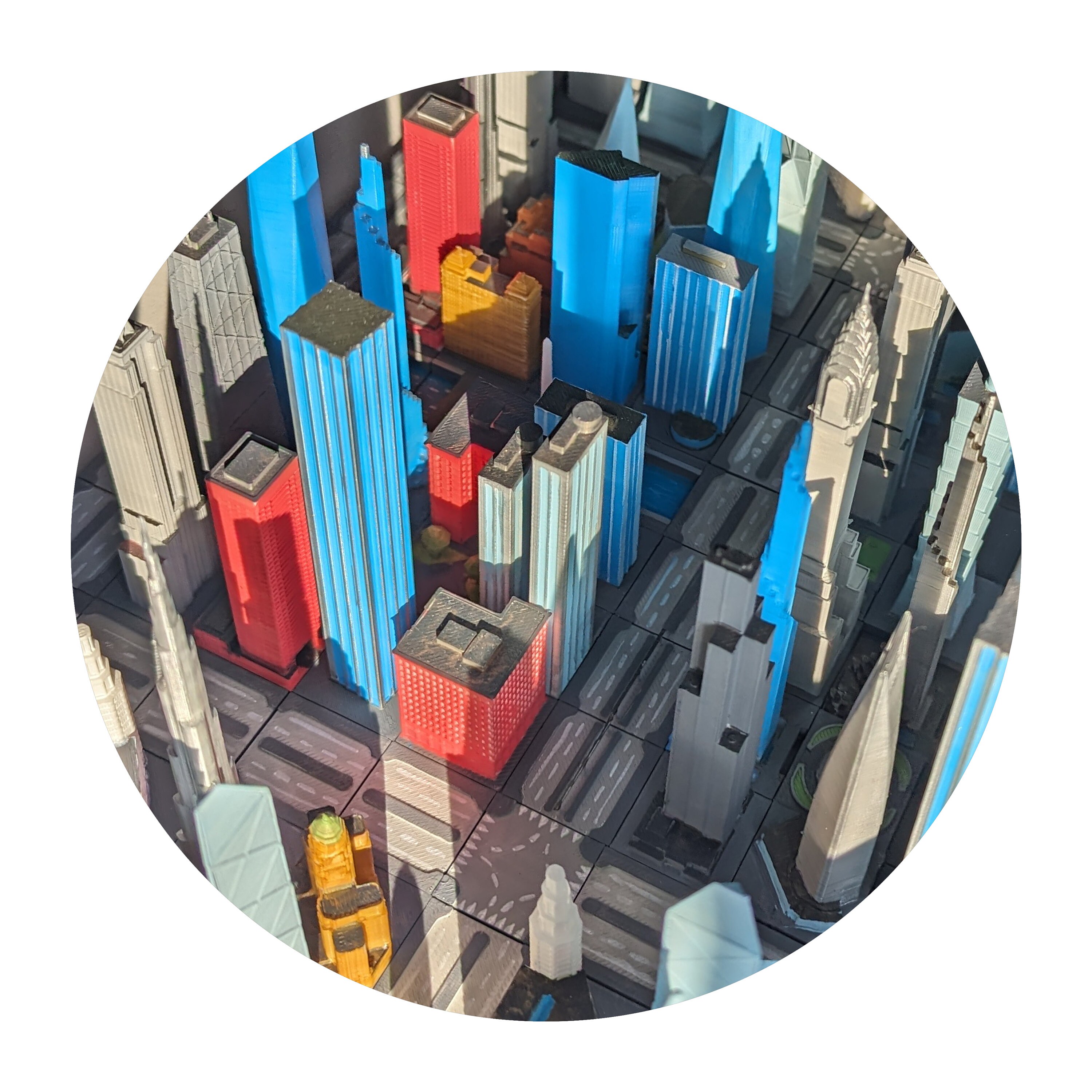 MINI CITI 30 Rockefeller Plaza - Etsy