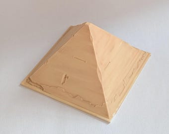 Printable 3D Pyramid Craft, Ancient Egypt Pyramid, Classroom Activity ...