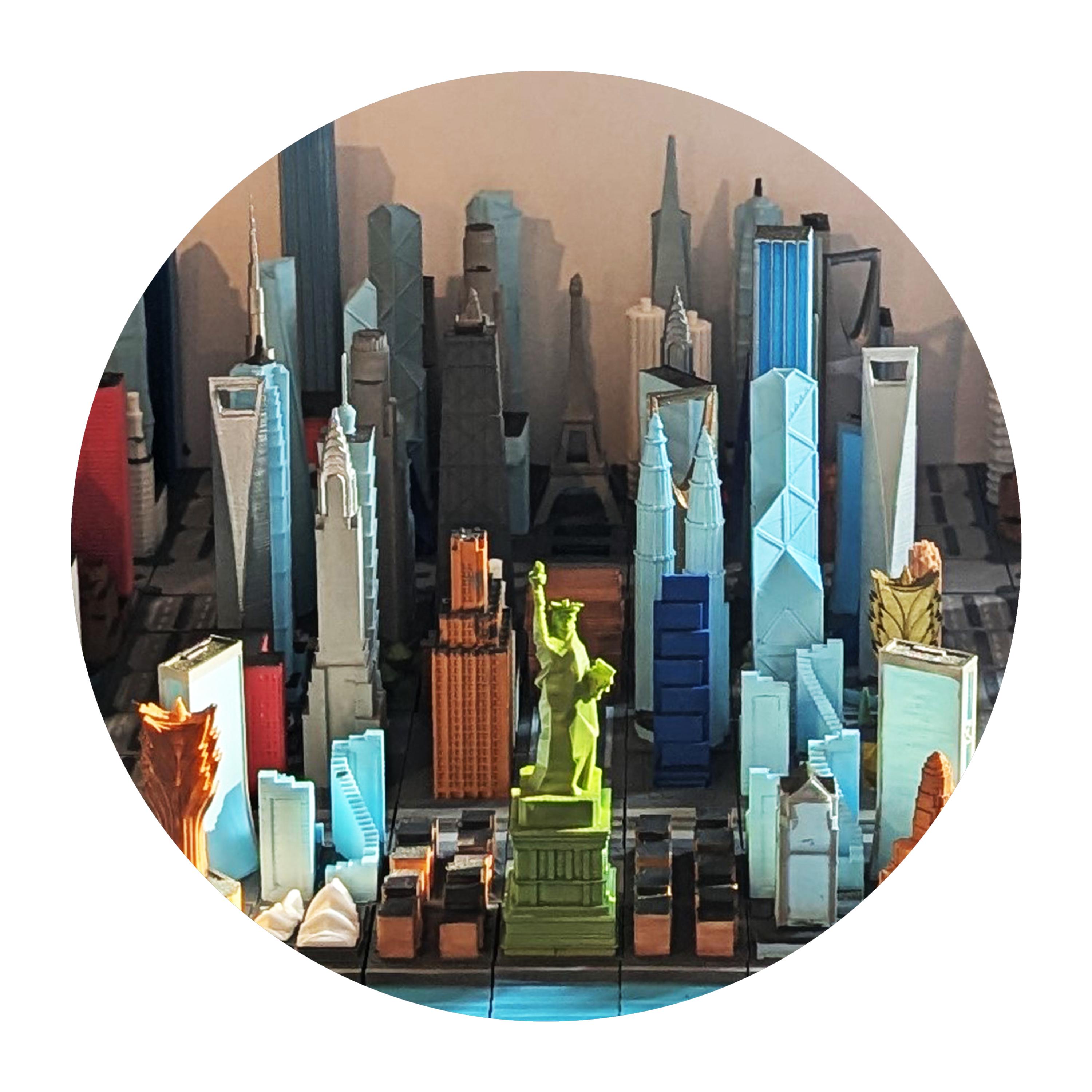 MINI CITI - Modernist Tower - Etsy