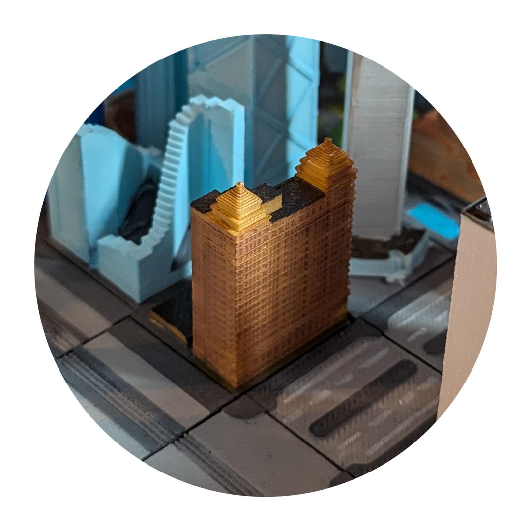 MINI CITI - Liberty Building - Etsy